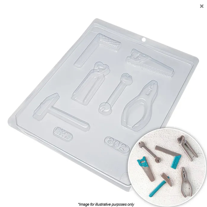Tools Chocolate Mould — Cake Tinz n' Thingz