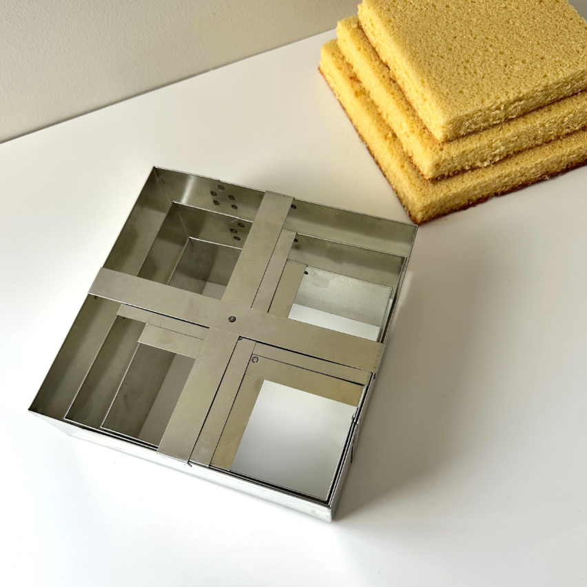 Cuttercraft - Cake Edge Trim Cutting Ring - 5" Square — Cake Tinz n' Thingz