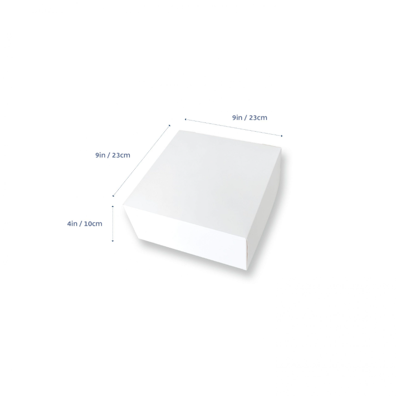 Loyal Cake Box No Window Box of 100 - 9x9x4 — Cake Tinz n' Thingz