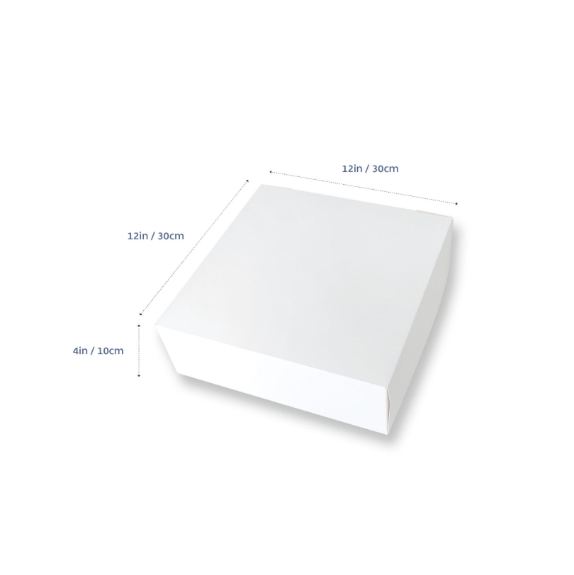 Loyal Cake Box No Window Box of 100 - 12x12x4 — Cake Tinz n' Thingz