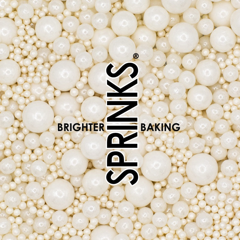 Bubble Bubble Pearl White - Sprinks 500g — Cake Tinz n' Thingz