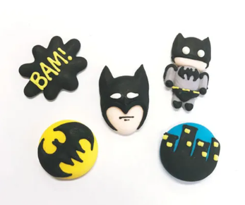 Batman Sugar Decorations Assorted 6 Pack — Cake Tinz n' Thingz