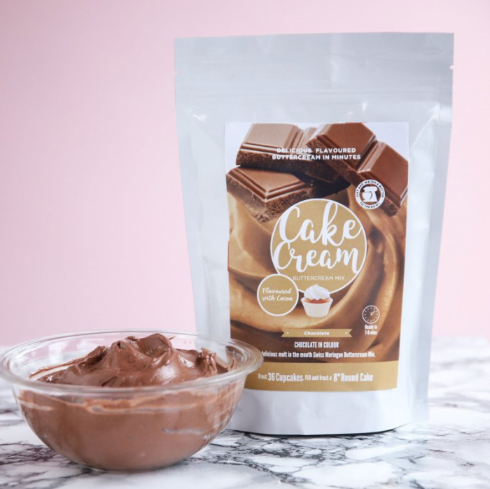 Cake Cream Swiss Meringue Buttercream - Chocolate Chocolate Flavoured ...