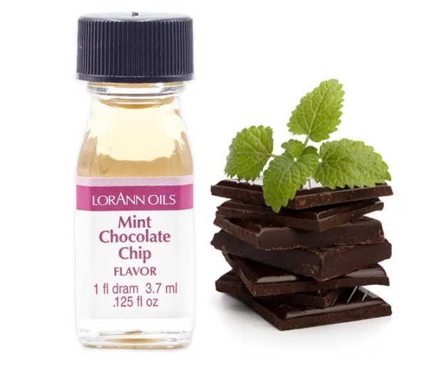 LorAnn Oils Super Strength Flavour 3.7ml - Mint Chocolate Chip — Cake ...