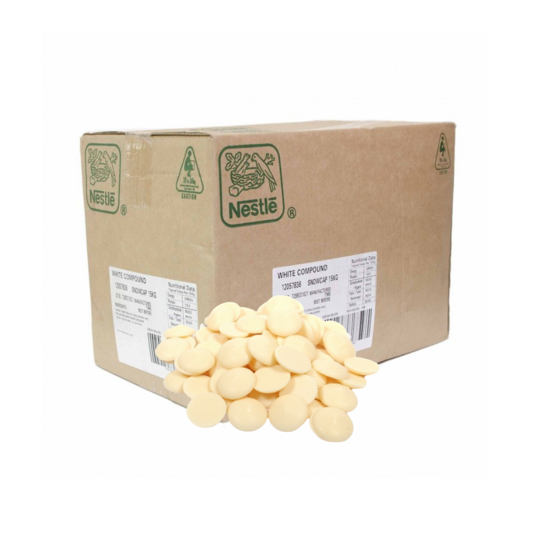 Cake Tinz n' Thingz - White Chocolate Snowcap 15Kg Bulk