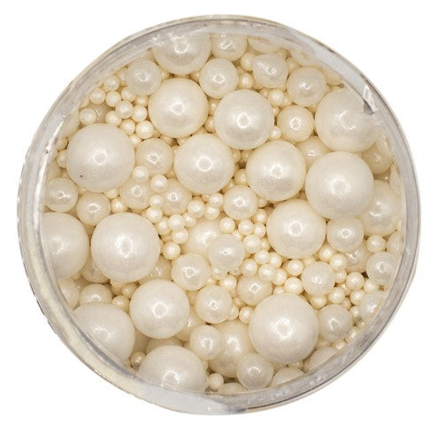Pearl White Bubble Bubble (75g) Sprinkles - by Sprinks — Cake Tinz n ...